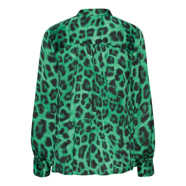 Karmamia cornelia shirt emerald leo | KØB HER
