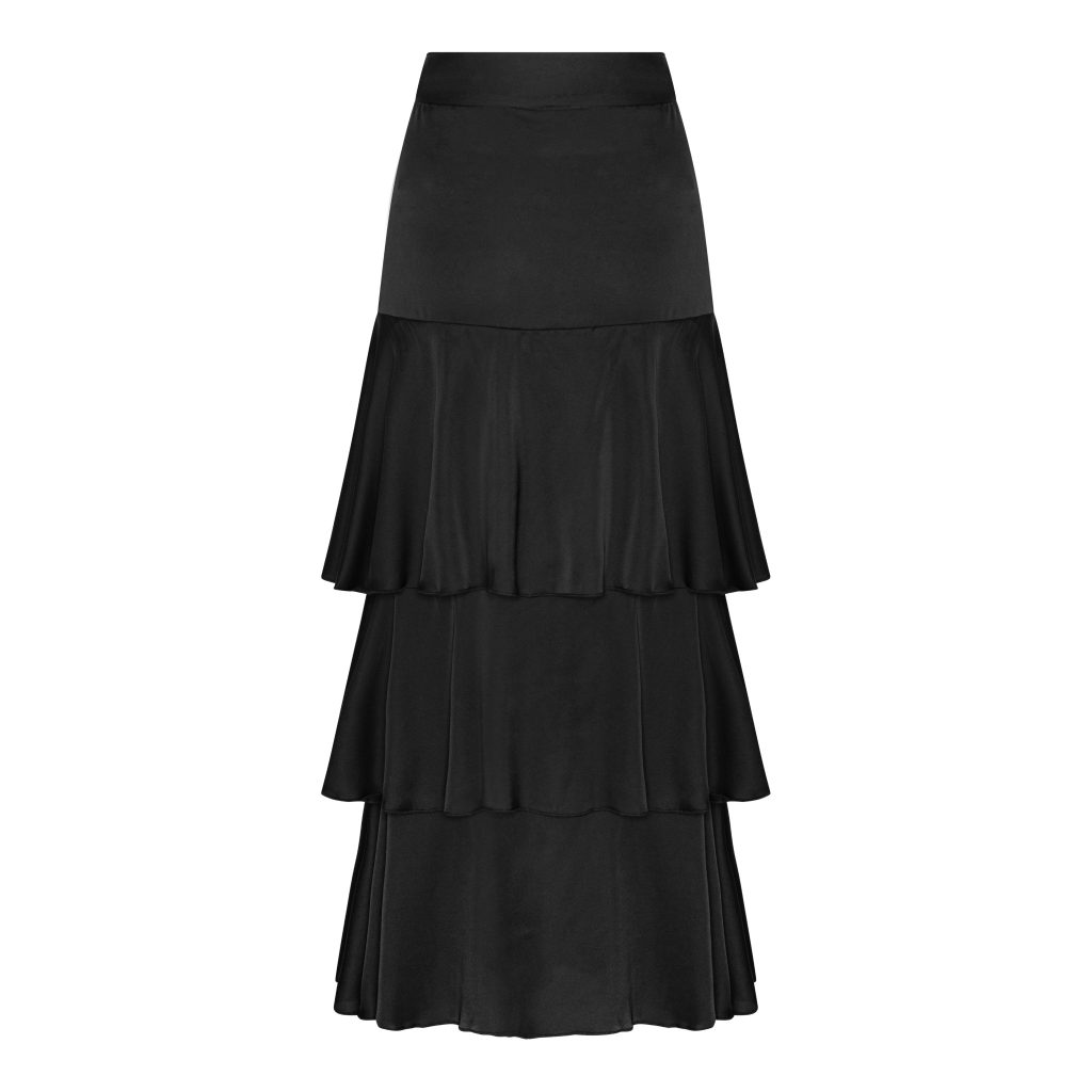 Karmamia savannah skirt hammered sapphire | Prøv den her